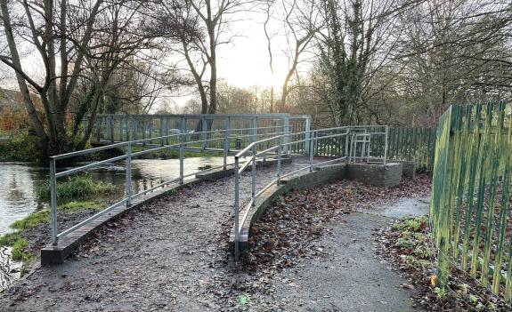 Corroded Wimborne footbridge to be replaced - Dorset Council